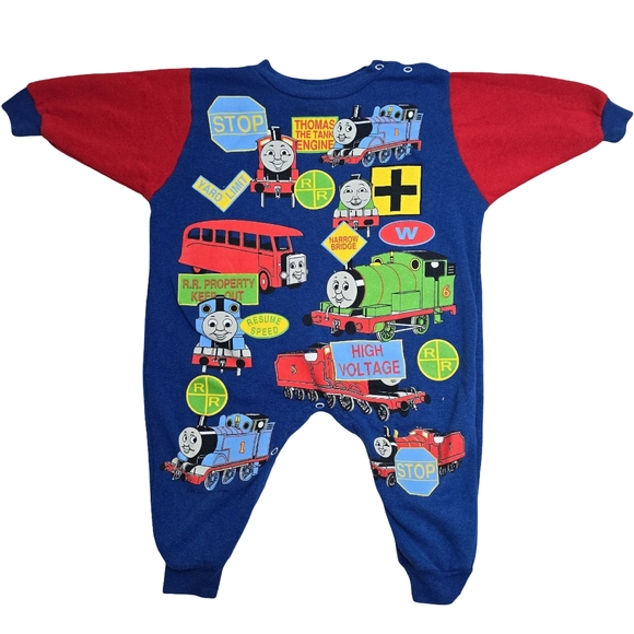 Pajamas | Vintage 9s Thomas The Tank Engine 18 Month Pajamas Clothes ...